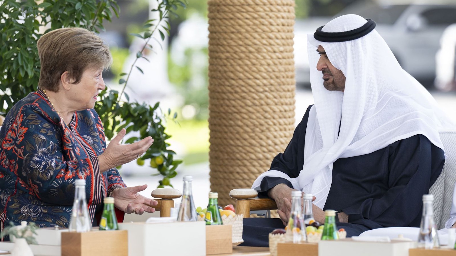 UAE President meets IMF Managing Director in Abu Dhabi - Asiatic Times